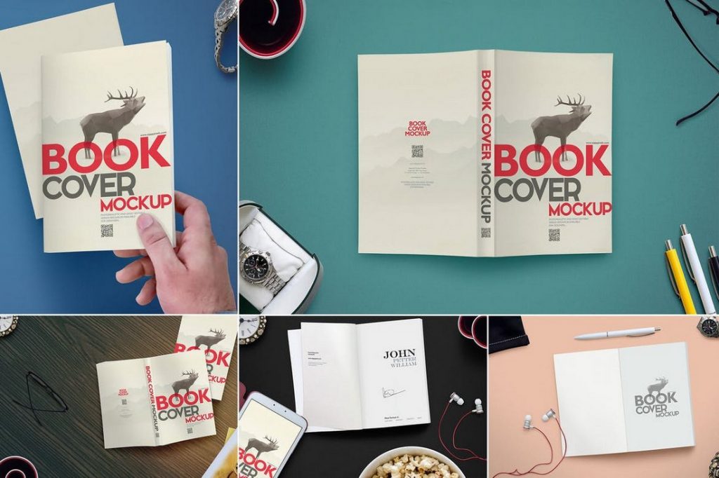 30+ Best Book Cover Mockup Templates | Design Shack