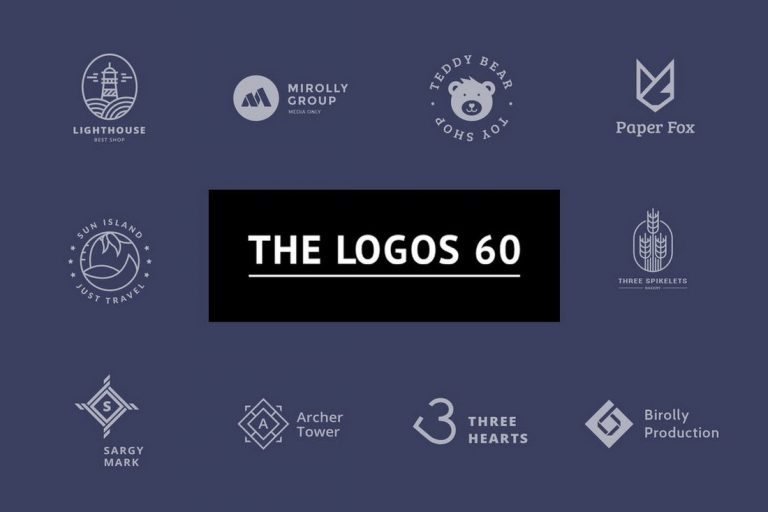 70+ Best Photoshop Logo Templates 2024 (PSD Logos) | Design Shack