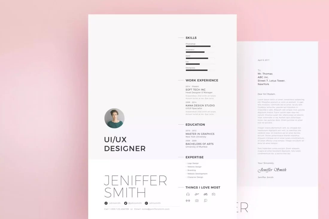 Simple Resume Template | Design Shack