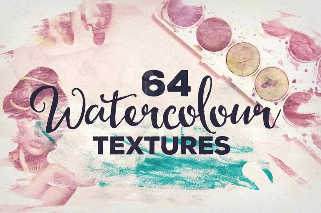 64 Watercolor Textures | Design Shack