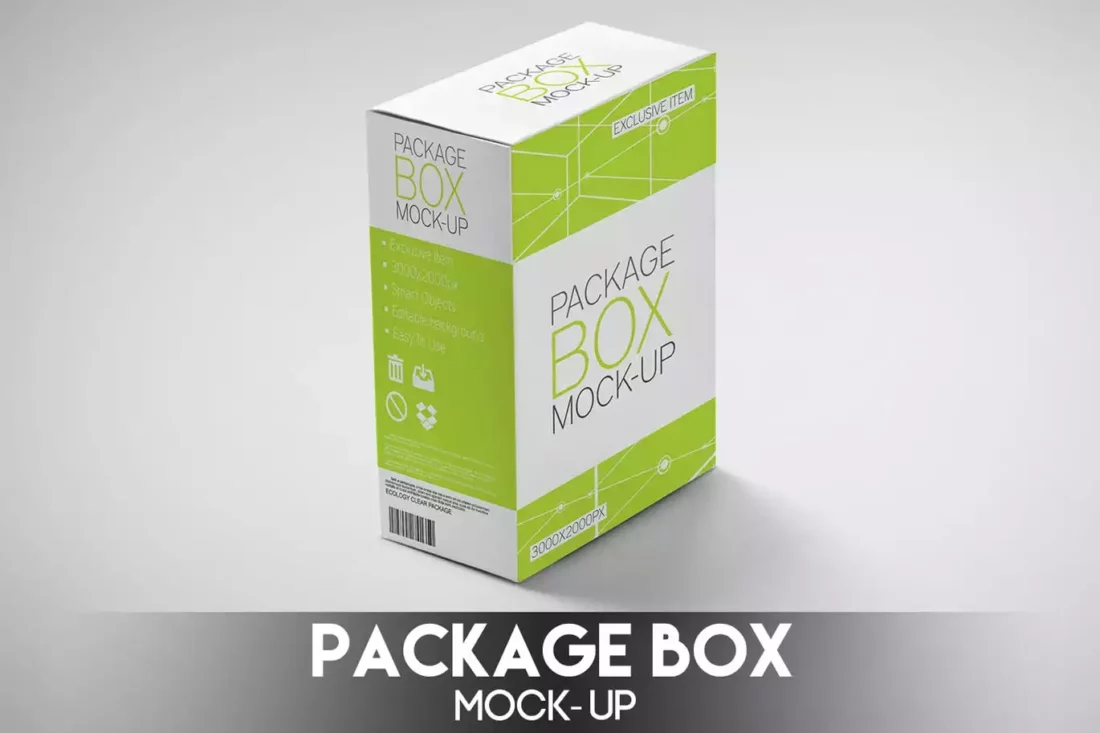 9 Package Box Mockups | Design Shack