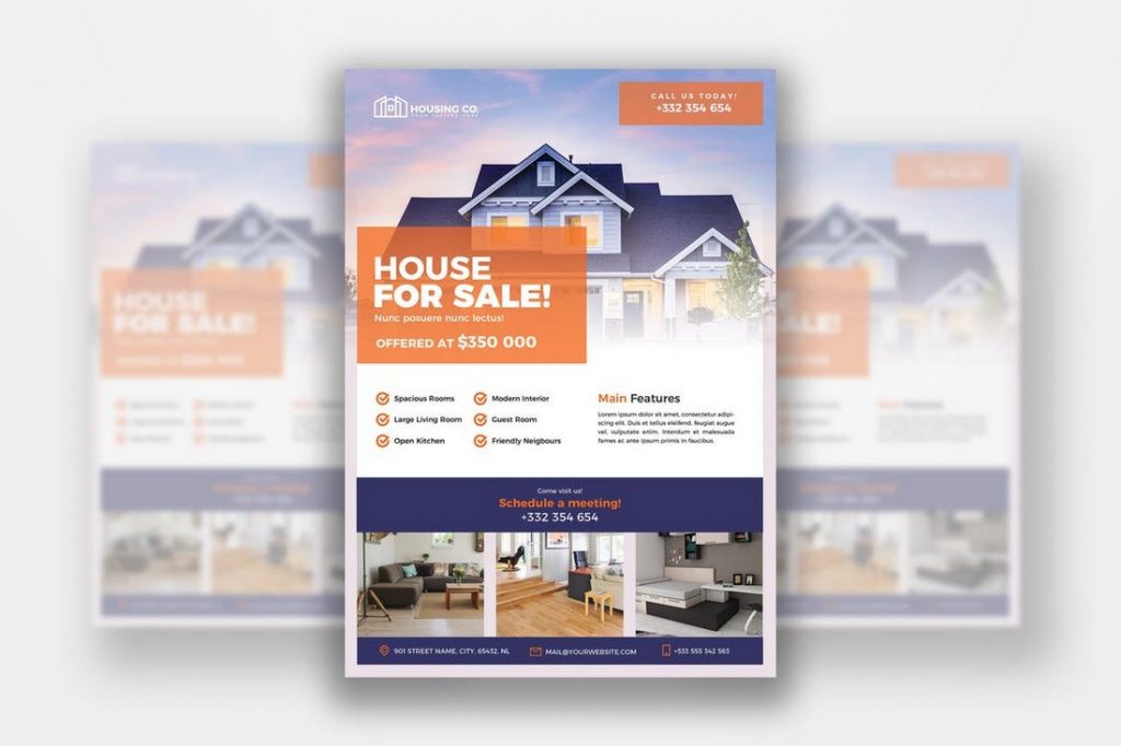 35+ Best Real Estate Flyer Templates 2021 – Yes Web Designs