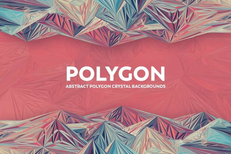 80+ Beautiful Geometric & Polygon Background Textures 2024 | Design Shack