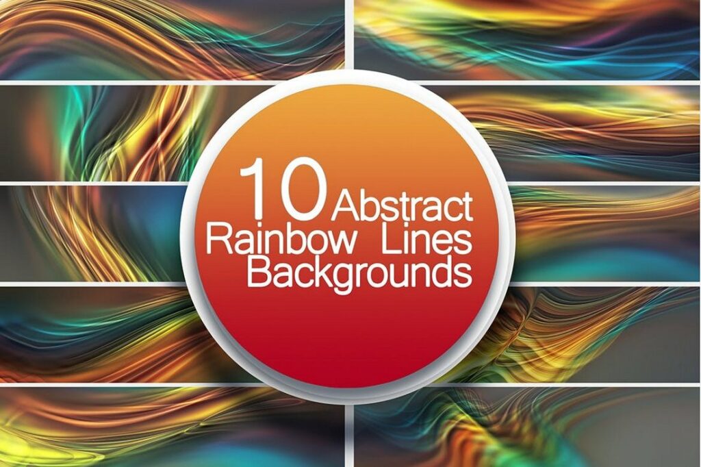 30+ Best Rainbow Background Textures – Yes Web Designs