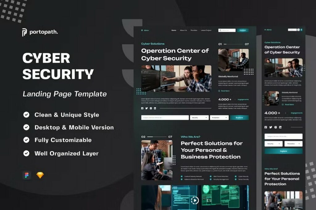 35+ Best Adobe XD Website Templates (Free & Pro) - Shack Design