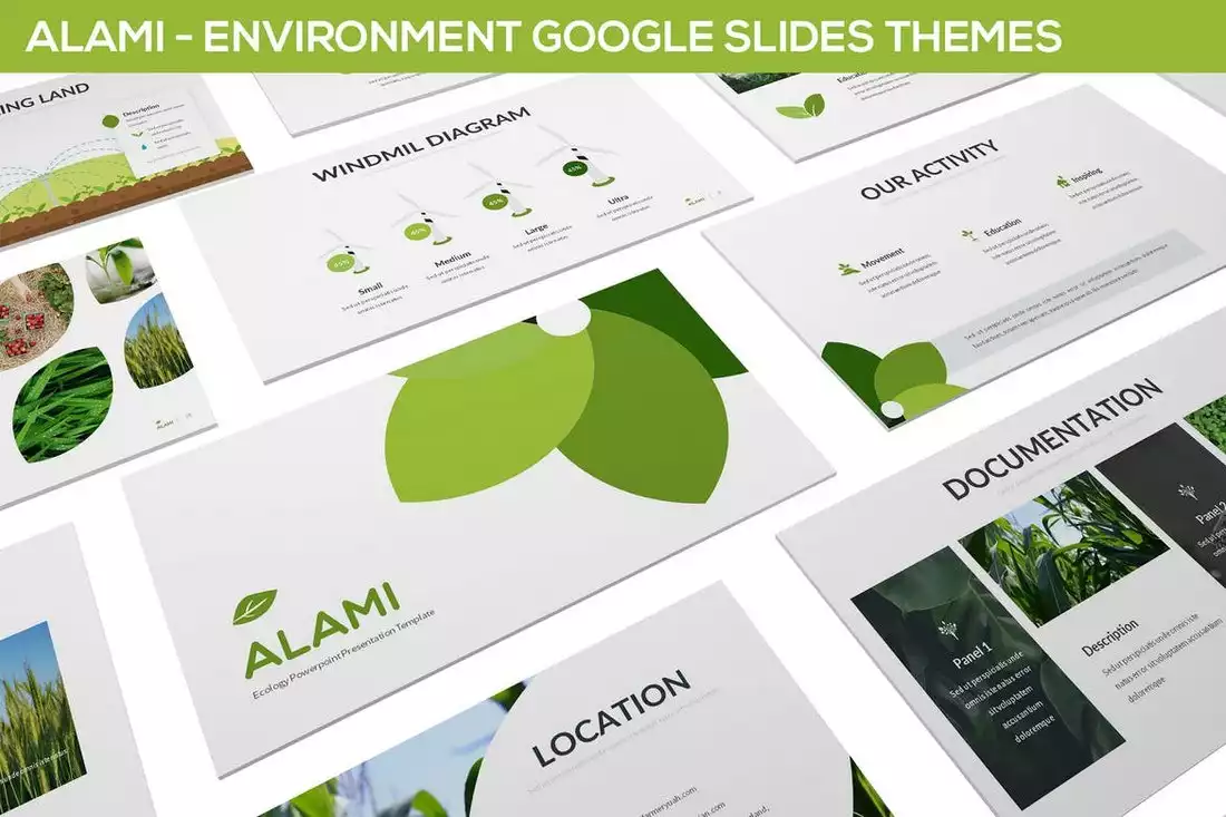 Alami Environment Google Slides Template | Design Shack