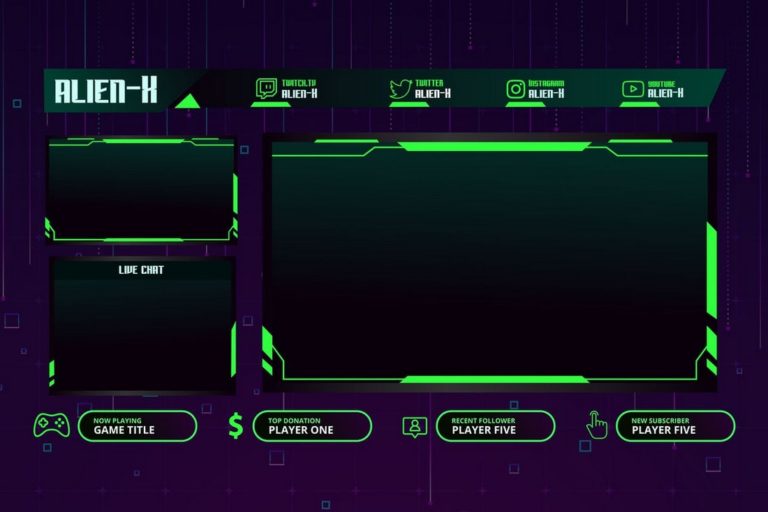 30+ Best Twitch Stream Overlay Templates in 2023 (Free & Premium ...