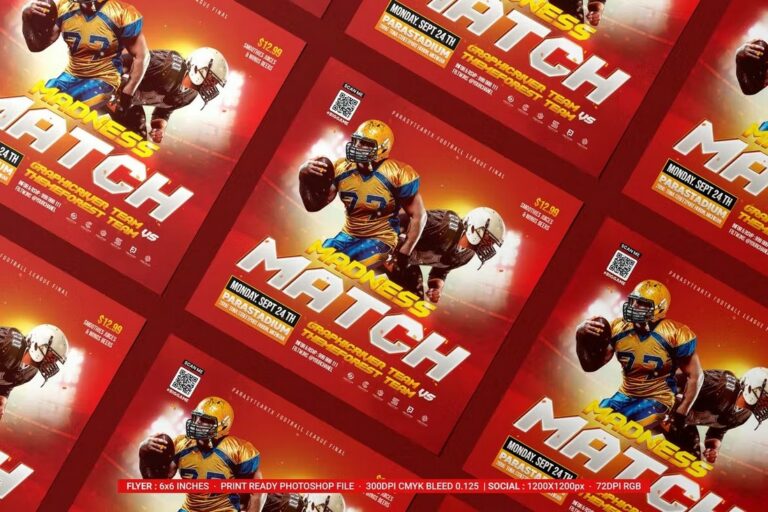 25+ Best Sports Flyer Templates 2025 (Free & Pro) | Design Shack