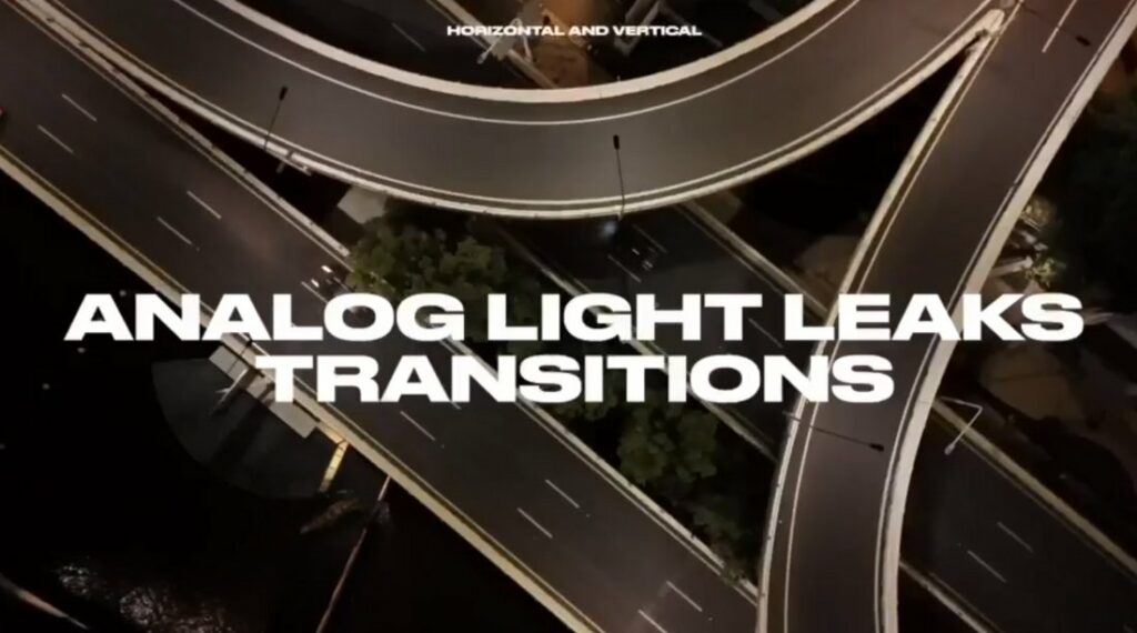 20+ Transisi, Efek & Template Kebocoran Cahaya - desainae.com