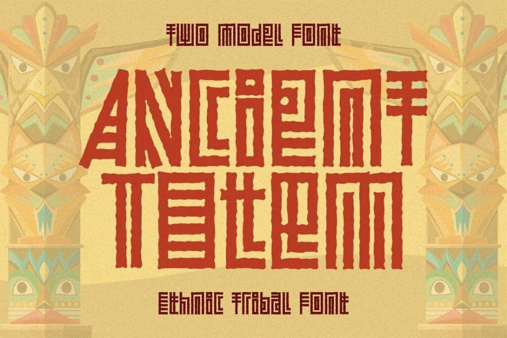 20+ Best Nordic & Aztec Style Fonts With Unique Designs (Free & Pro ...