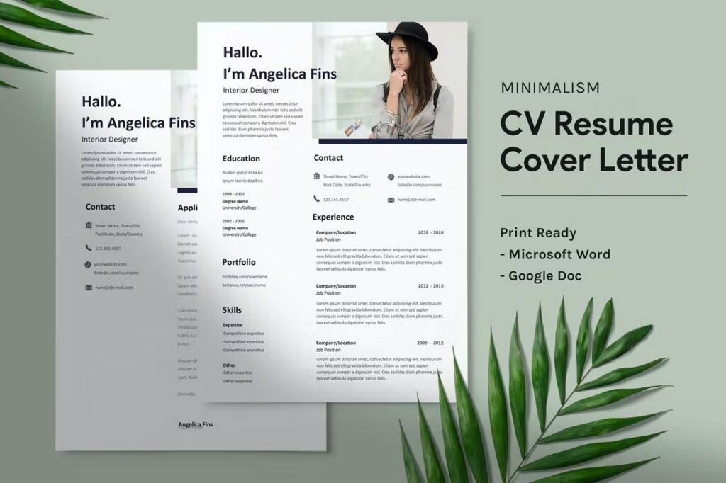 20+ Modern Google Docs Resume Templates 2022 – Yes Web Designs