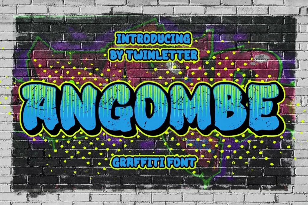 25+ Best Graffiti Fonts (Bubble, Drip, Tag & Cursive Graffiti Styles ...