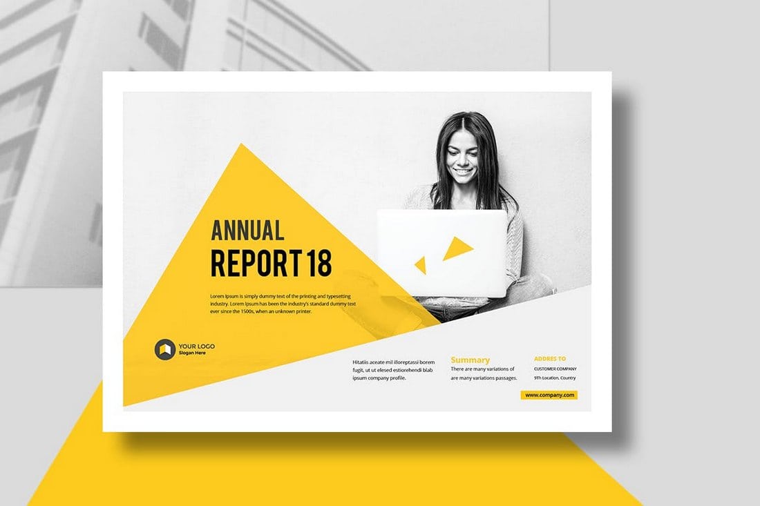 20 Annual Report Templates Word InDesign 2019