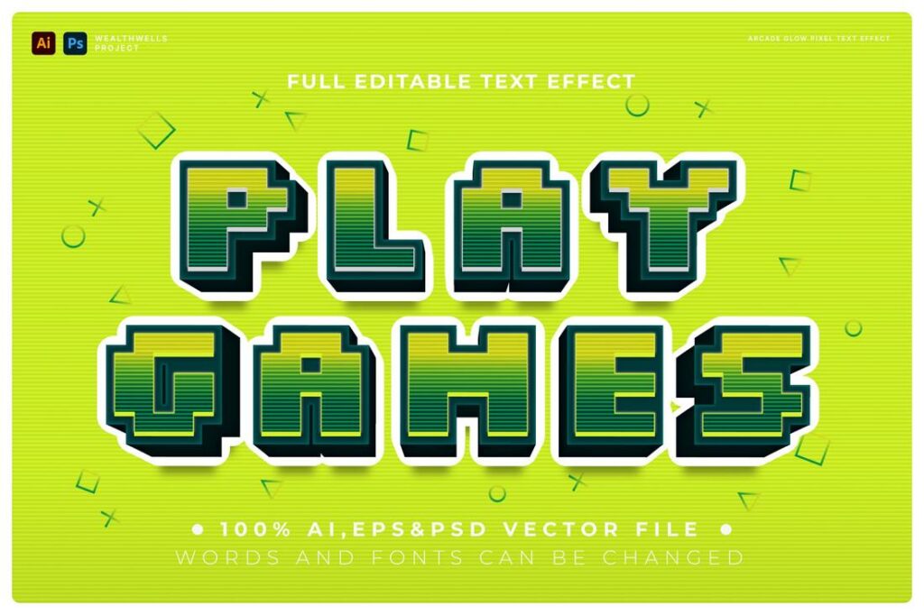 40+ Best Illustrator Text Effects | Design Shack