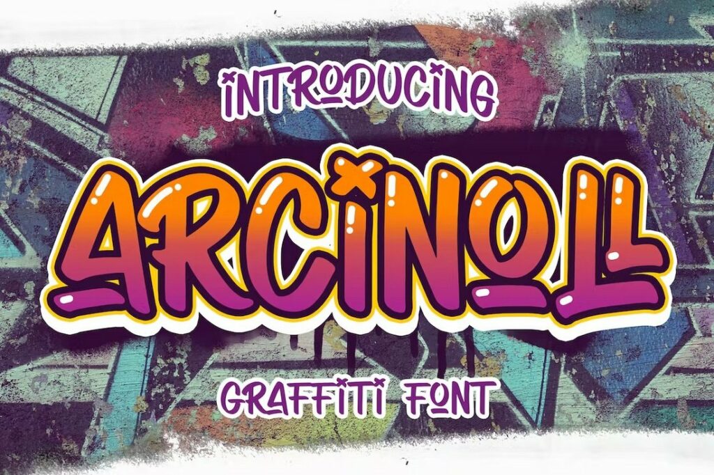 25+ Best Graffiti Fonts (Bubble, Drip, Tag & Cursive Graffiti Styles ...
