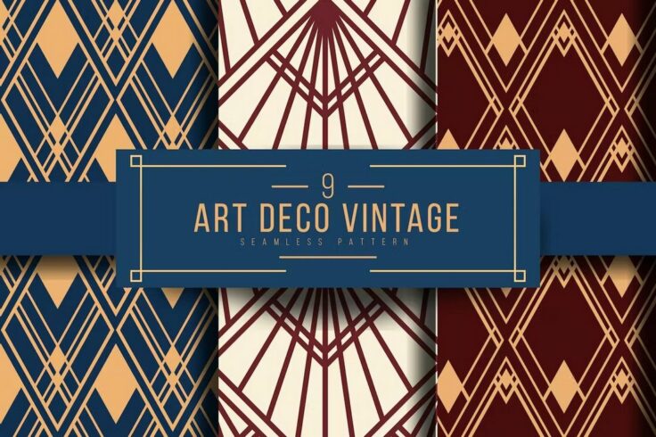 20+ Best Art Deco Patterns, Frames, & Backgrounds – Yes Web Designs