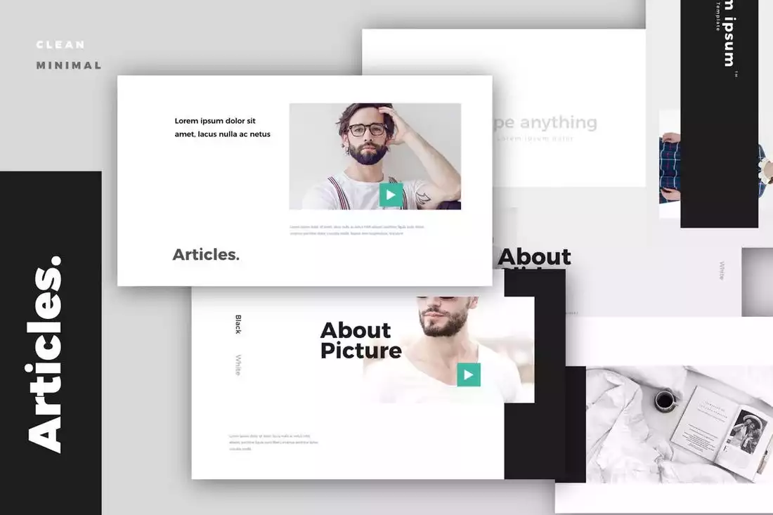 Article Modern Keynote Template | Design Shack