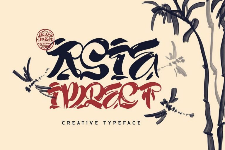 20+ Best Asian Style Fonts for Traditional Designs | Design Shack