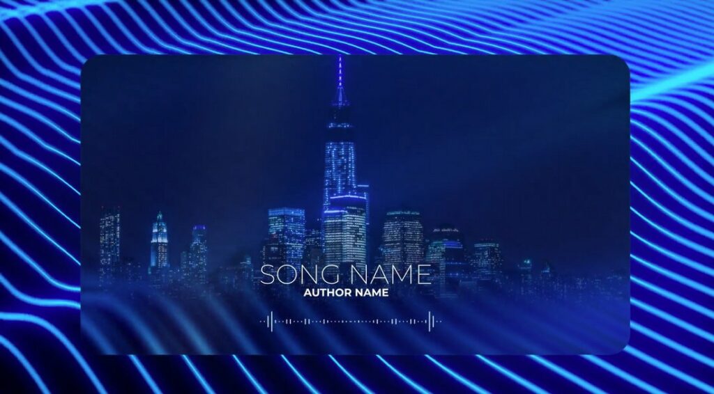 20+ Audio Spectrum Video Templates & Visualizers | Design Shack