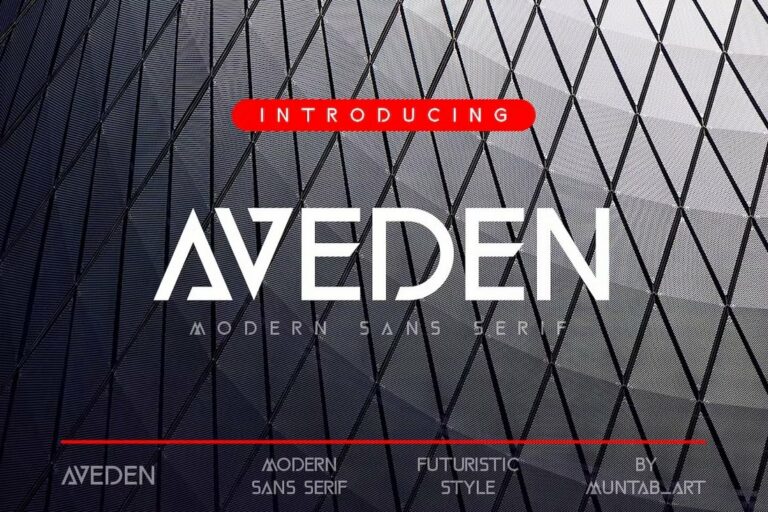 20+ Font Sans Serif Modern Terbaik (Gratis & Pro) 2024 - desainae.com