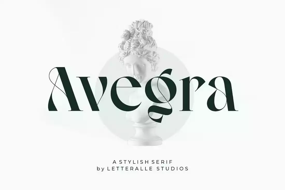 Avegra Elegant Serif Logo Font | Design Shack