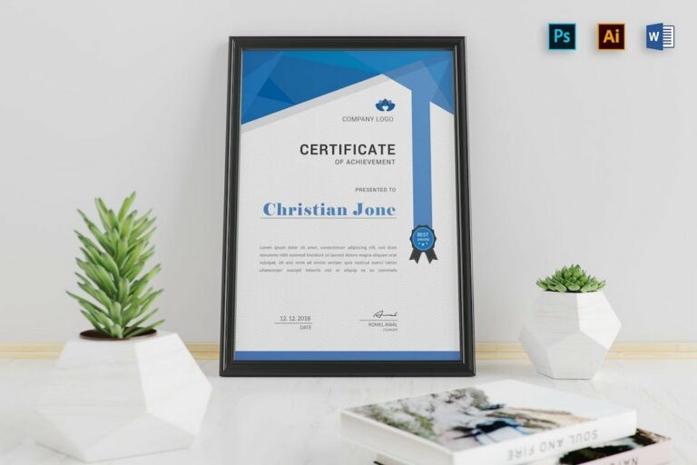 20+ Editable Certificate & Award Templates for Word + Google Docs ...