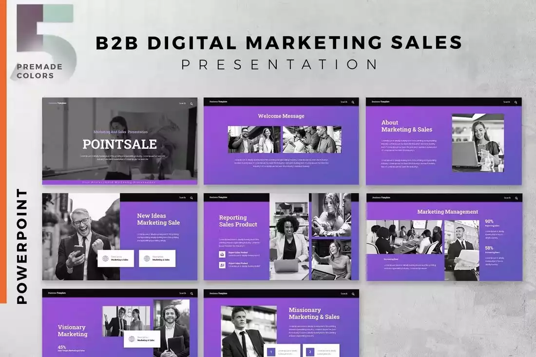 B2B and B2C Digital Marketing & Sales Presentation | Design Shack