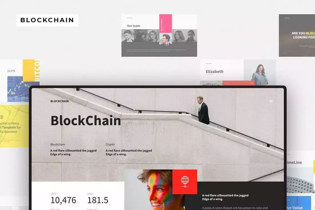 BLOCKCHAIN Keynote Template | Design Shack