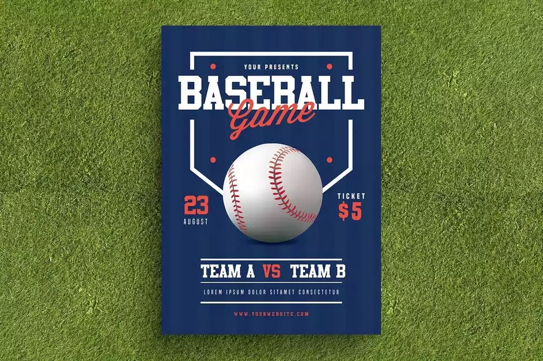Baseball Flyer Template