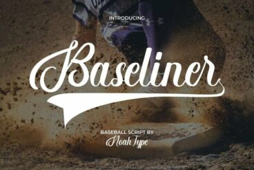 20+ Baseball Fonts (Script & Cursive Jersey + Logo Fonts) 2024 | Design ...