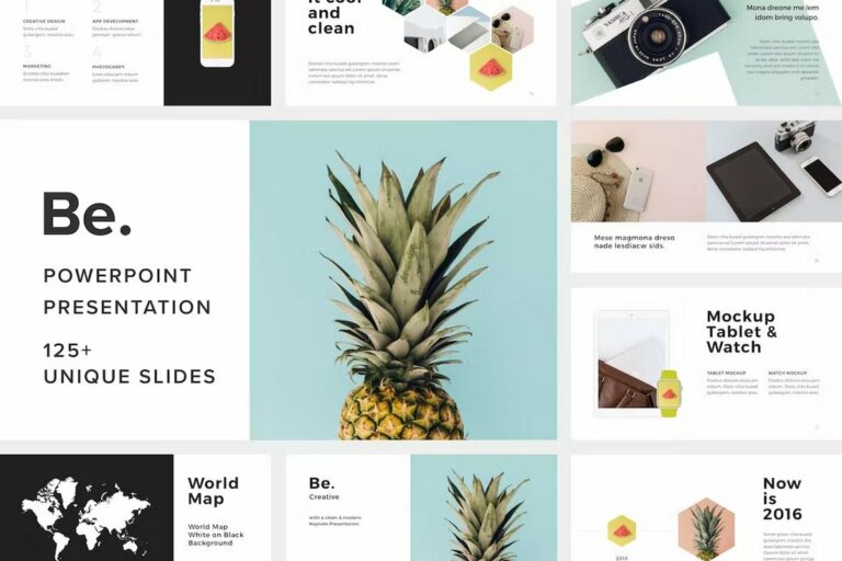 30+ Best Clean PowerPoint Templates (Free & Pro) | Design Shack