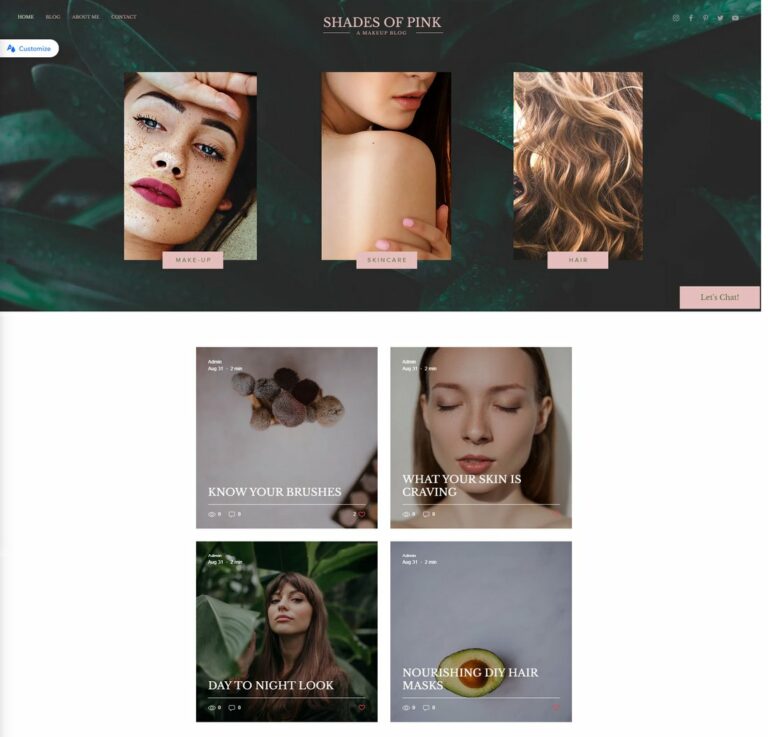 20+ Best Wix Blog Templates & Examples (Create a Blog on Wix) | Design ...