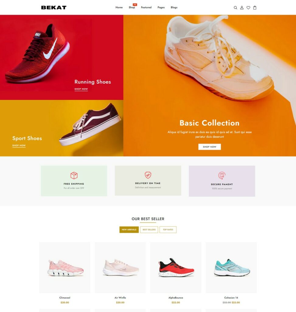25+ Best Shopify Themes With Modern Design 2024 - Blog of Web Design ...