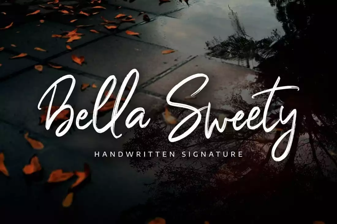 Bella Sweety Signature Font | Design Shack