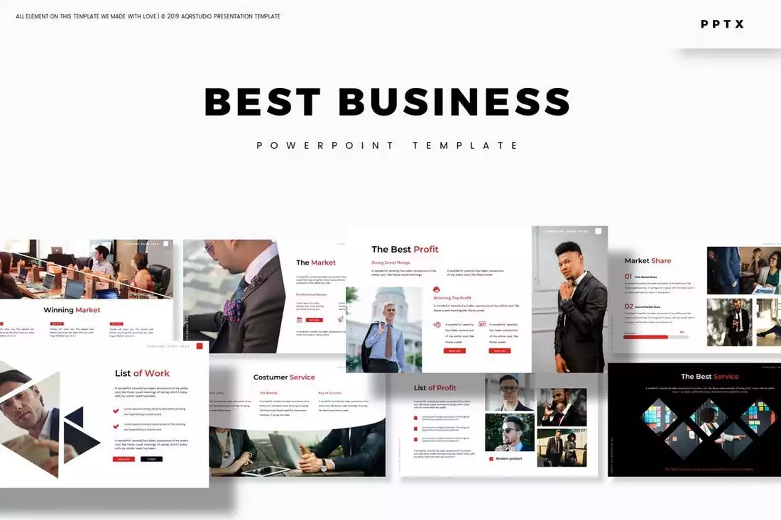 Best Business Presentation Template | Design Shack