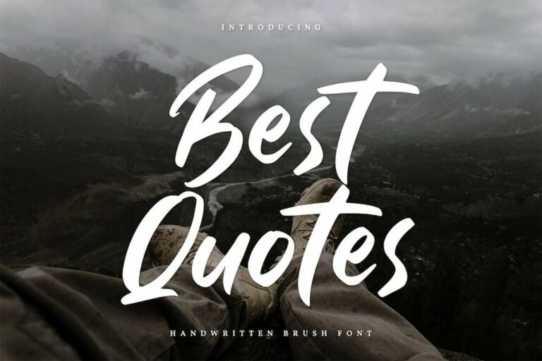 25+ Best Fonts for Quotes (Free & Pro) | Design Shack