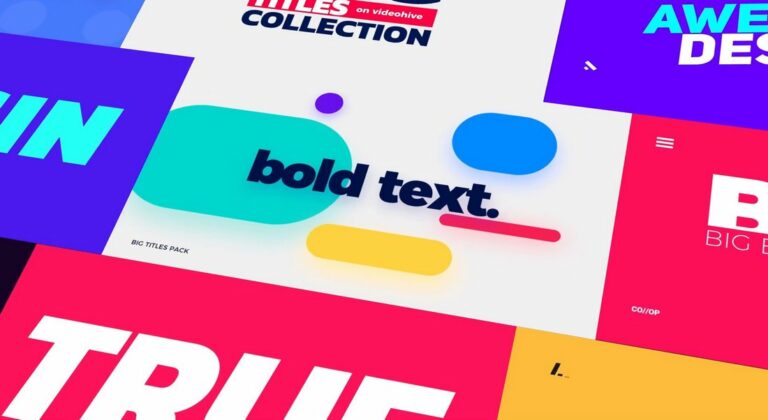 20+ Text & Typography Templates for Final Cut Pro (Animated Text ...