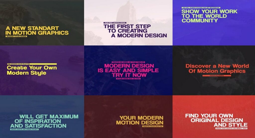 50+ Best Premiere Pro Animated Title Templates 2021 – ClaimDream