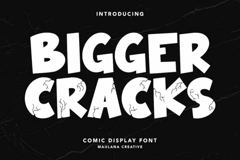 10+ Best Broken & Cracked Fonts for Eye-Catching Design | Design Shack