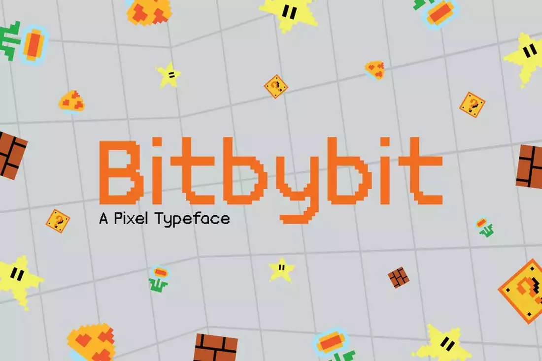 Bitbybit Font | Design Shack