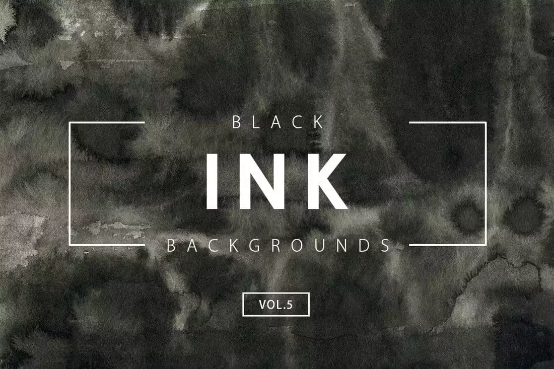 Black Ink Backgrounds Vol.5 | Design Shack