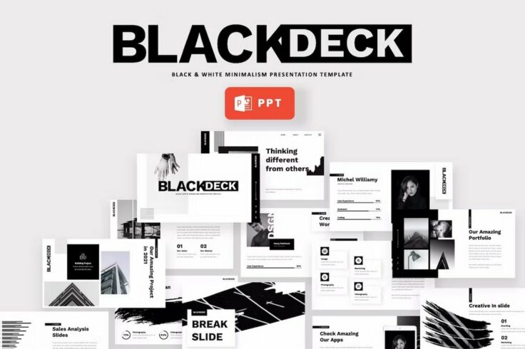 25+ Best Black & White PowerPoint Presentations – Yes Web Designs