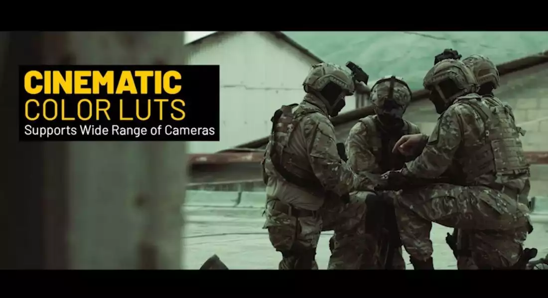 Blast Cinematic Color LUTs | Design Shack