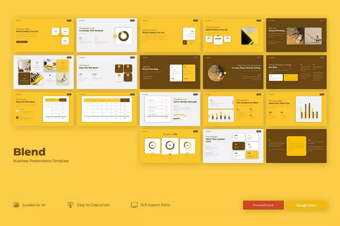 Blend Creative Google Slides Template | Design Shack