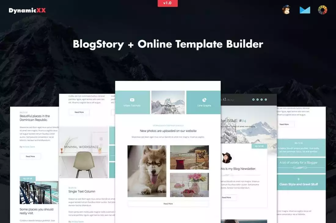 BlogStory Responsive Blogger Email Template | Design Shack