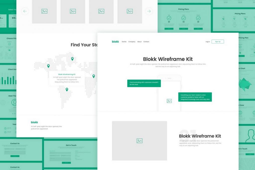 30+ Website Wireframe Templates (For Sketch, Photoshop + More) – Yes ...
