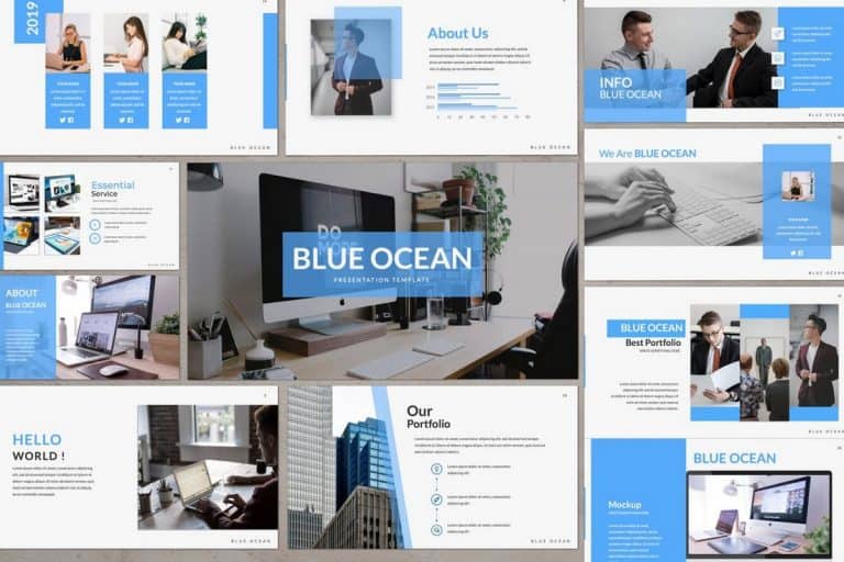 50+ Simple PowerPoint Templates (With Clutter-Free Design) | Design Shack