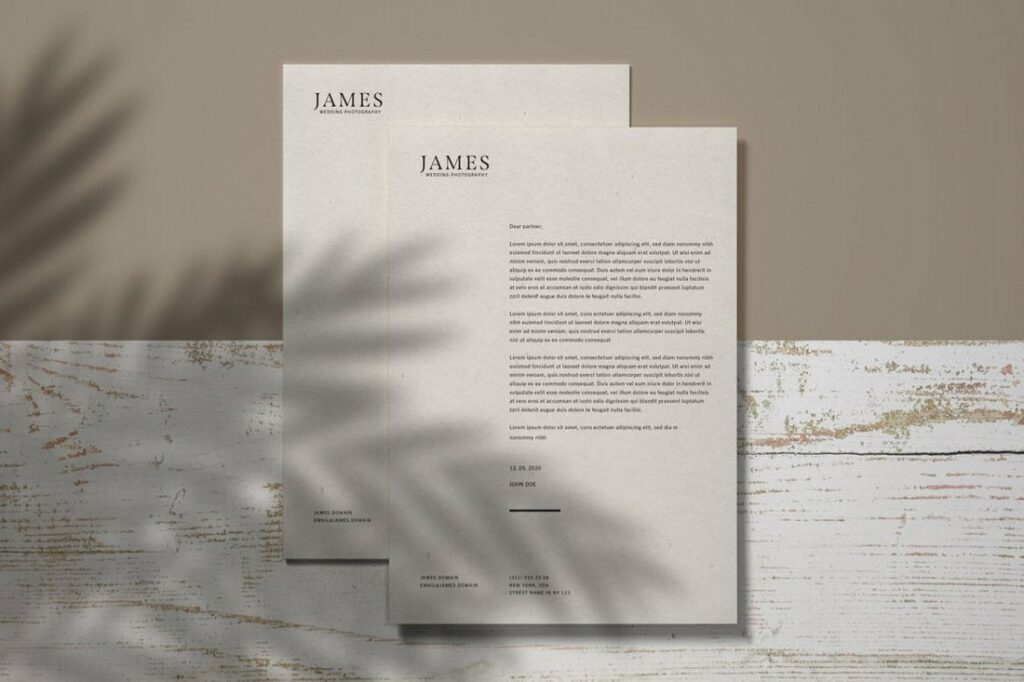 30+ Letterhead Mockup Templates (Free & Pro) | Design Shack