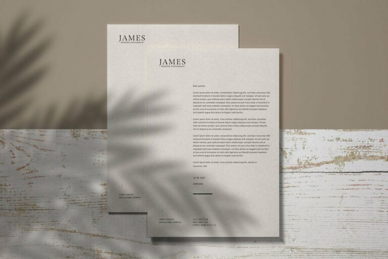 30+ Letterhead Mockup Templates (Free & Pro) | Design Shack