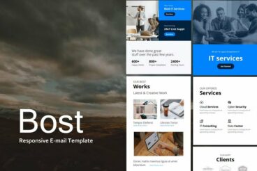 20+ Best Business Email Newsletter Templates (With Modern Responsive ...